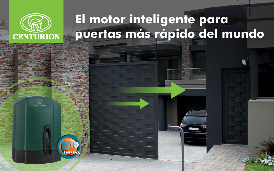 D10 Turbo: El motor inteligente para puertas más rápido del mundo ...